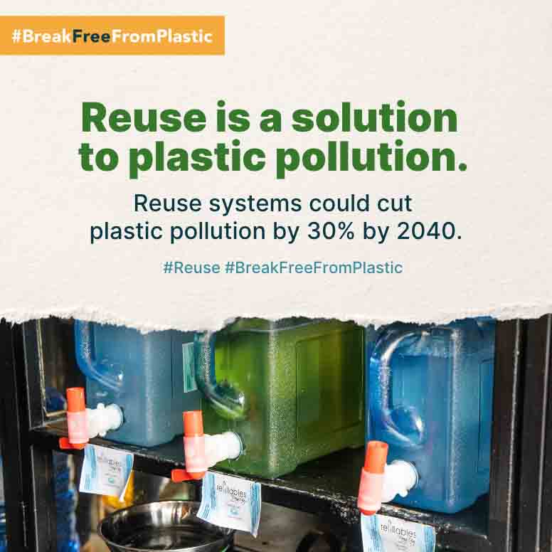 Making Reuse a Reality templates | Break Free From Plastic